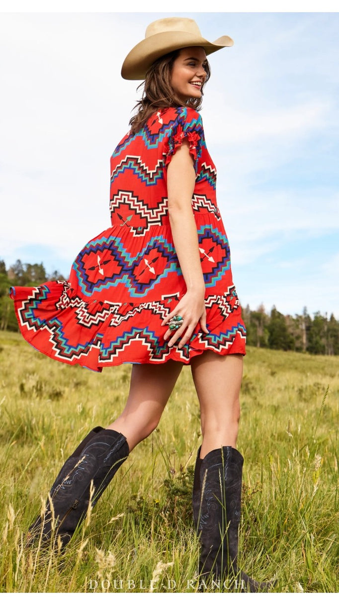 Double D Fire Weaver Dress – CowboyShop.com