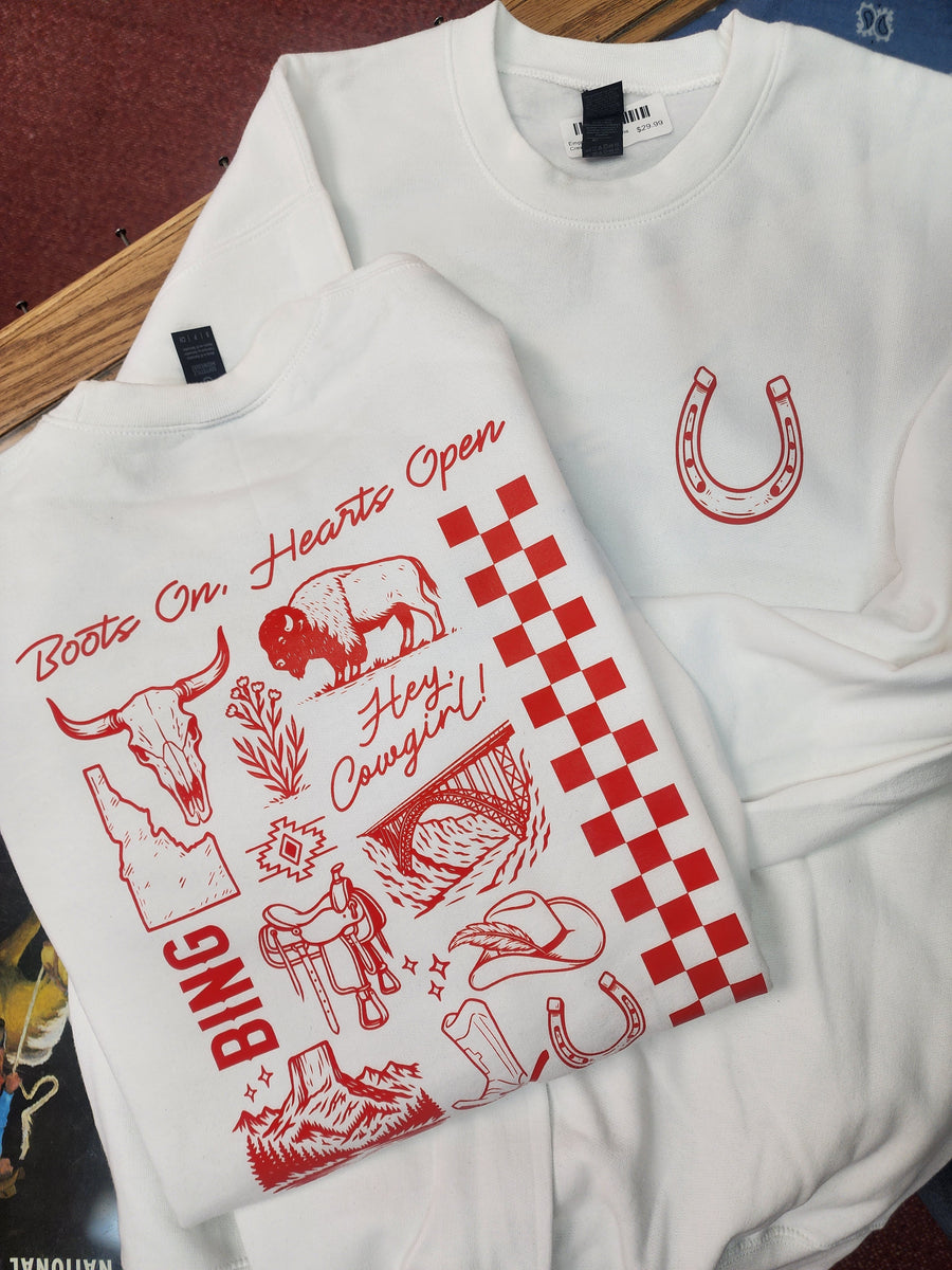 Jae Foundation Merchandise - Crew Neck Sweatshirt 2025 – CowboyShop.com